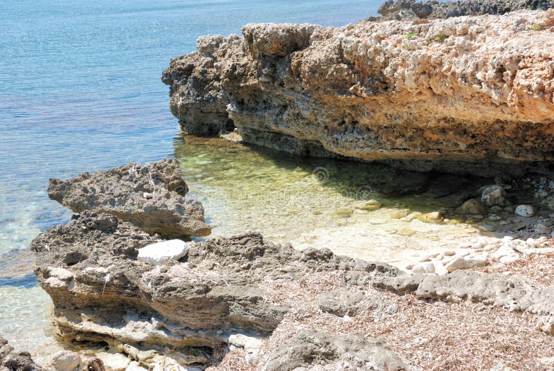 Sardinian cliffs stock photo. Image of paradise, glimpse - 23855276