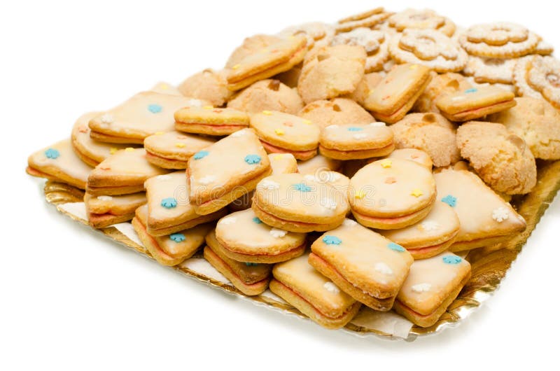 Sardinian dessert stock image. Image of isolated, white - 30595949