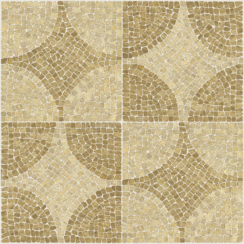 Sardis Pattern Brown Mosaic Texture. Stock Photo - Image of ...