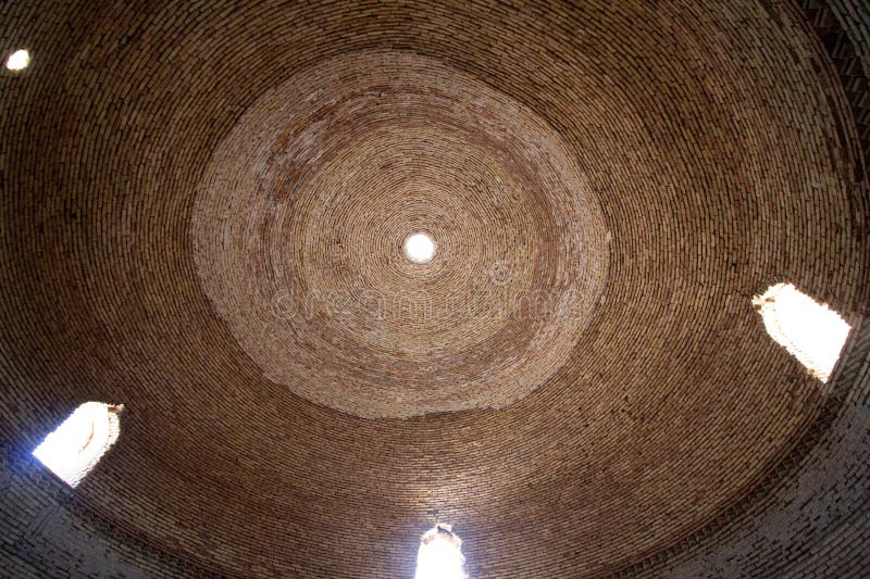 Sardoba Malikrabot XI Century Water Cistern Ceiling Stock Image - Image ...