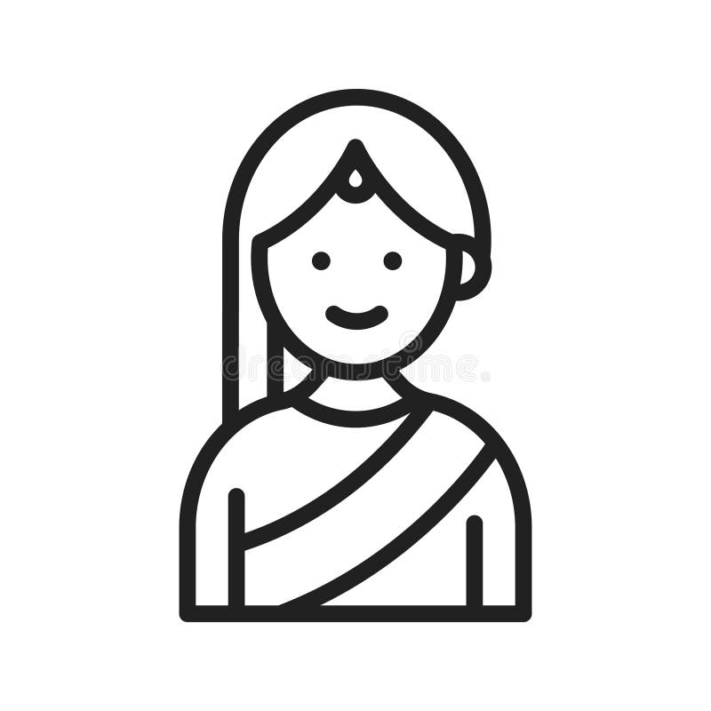 Sari Icon Stock Illustrations – 1,627 Sari Icon Stock Illustrations ...