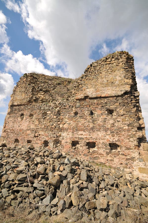 Saris castle stock photo. Image of plateau, archaeology - 61795358
