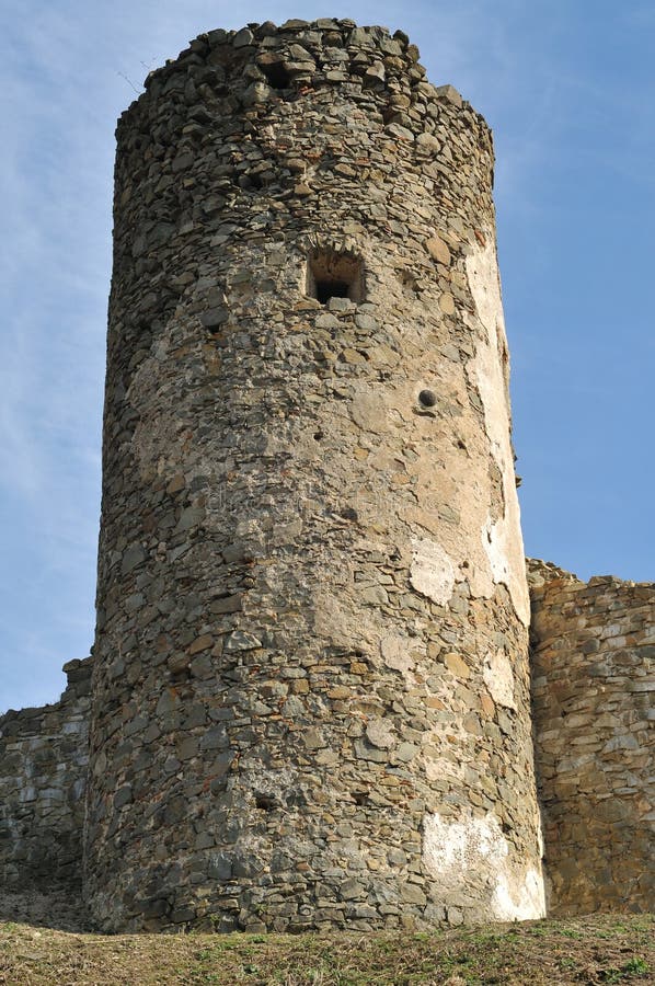 Saris castle tower stock photo. Image of district, county - 61795826
