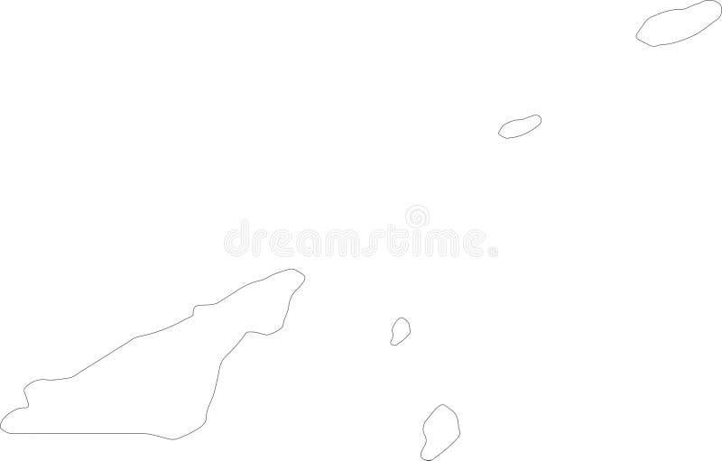 Sark Guernsey outline map stock vector. Illustration of area - 317451545