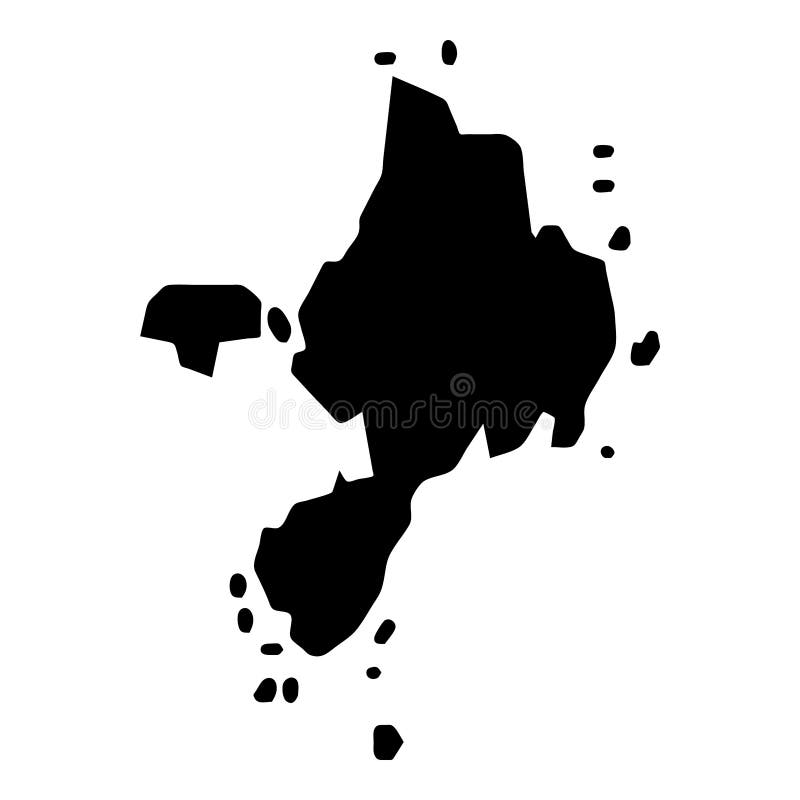 Sark map. stock vector. Illustration of citizen, democracy - 111018820