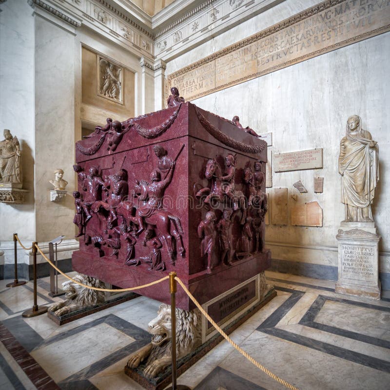 Sarkofag Av Helena, Vaticanenmuseum, Rome Redaktionell Foto - Bild av ...