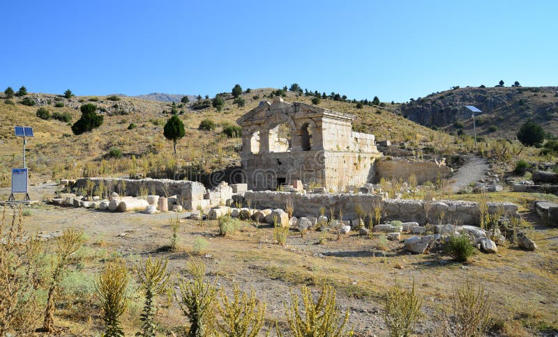 Sarkoy Ancient City - Adana - TURKEY Stock Image - Image of estate ...