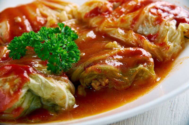 Sarma stockfoto. Bild von serbisch, kohl, köstlich, kochen - 61394040