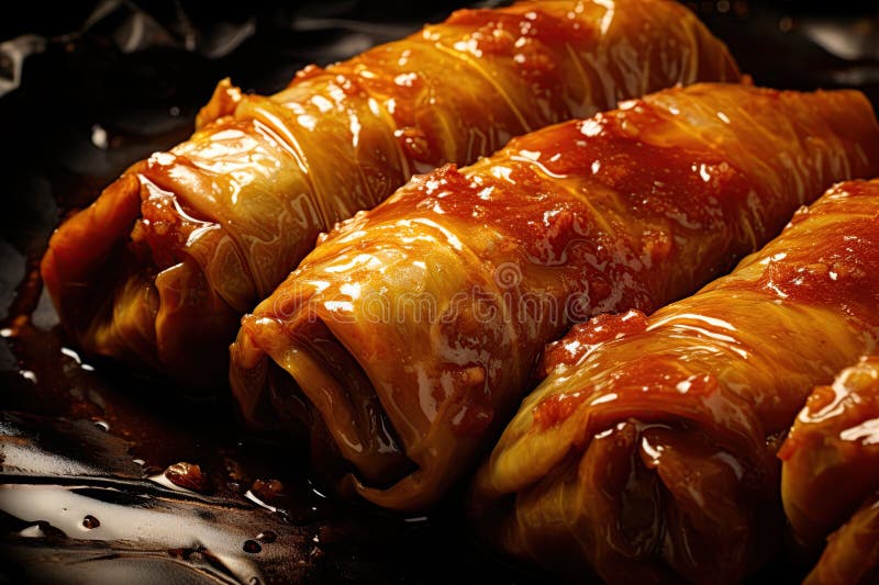 Sarma, Traditional Serbian Cooked Dish with Minced Meat and Rice ...