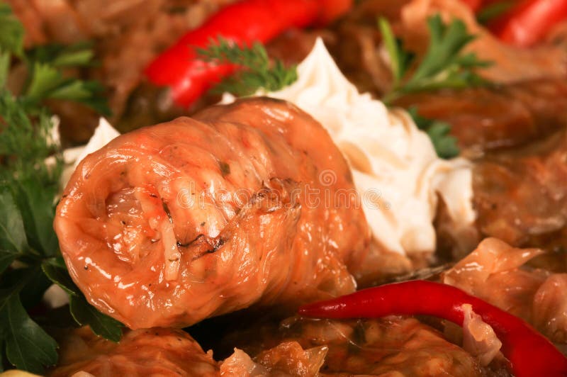 Sarmale, Romanian Traditional Cuisine Stock Image - Image of cooking ...
