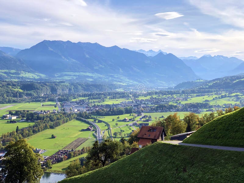 The Sarner Aa Valley or the Sarneraatal Valley - Canton of Obwalden or ...