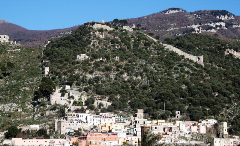 Sarno fortifications stock image. Image of culture, sarno - 37821453