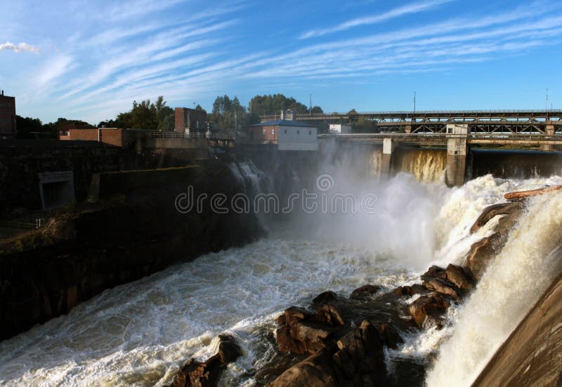 Sarpsborg stock photo. Image of power, glomma, bridge - 38866954