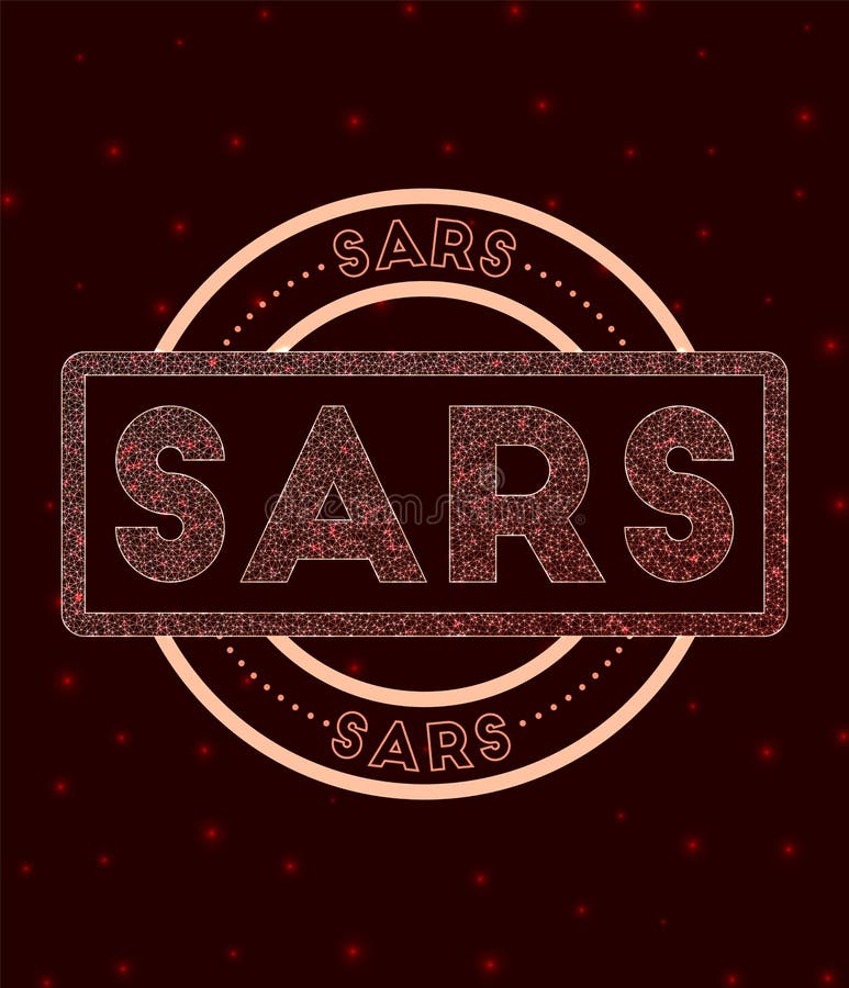 Sars badge. stock vector. Illustration of bright, communication - 178461152