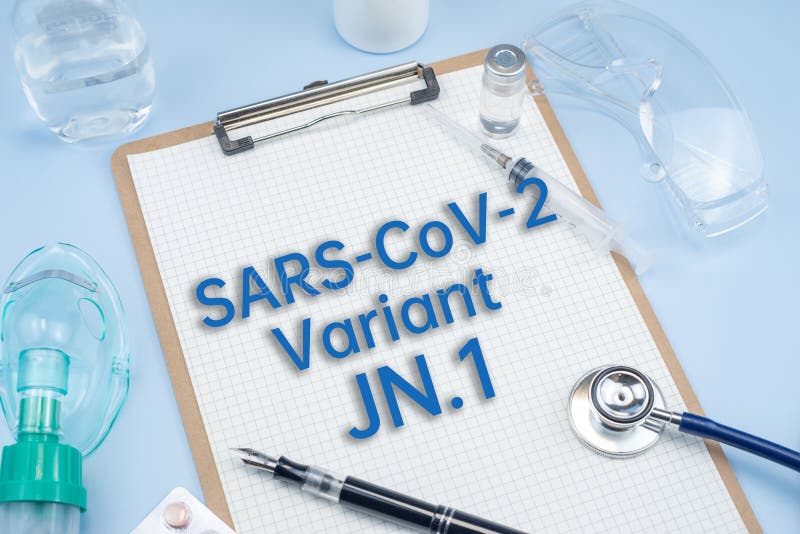 Background of SARS-CoV-2 Variant JN.1,Medical Health Concept Stock ...