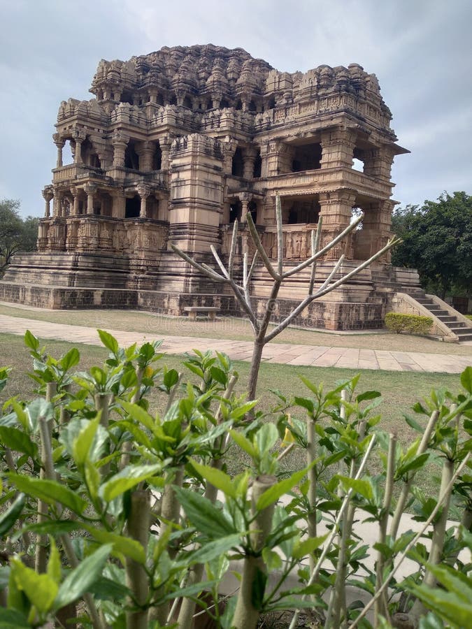 Sas Bahu Temple, Fort Complex, Gwalior, Madhya Pradesh, India Stock ...