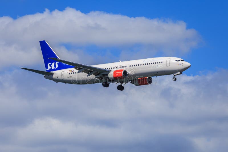 Boeing 737-800 Med Winglets Arkivfoto - Bild av pearson, toronto: 95633118