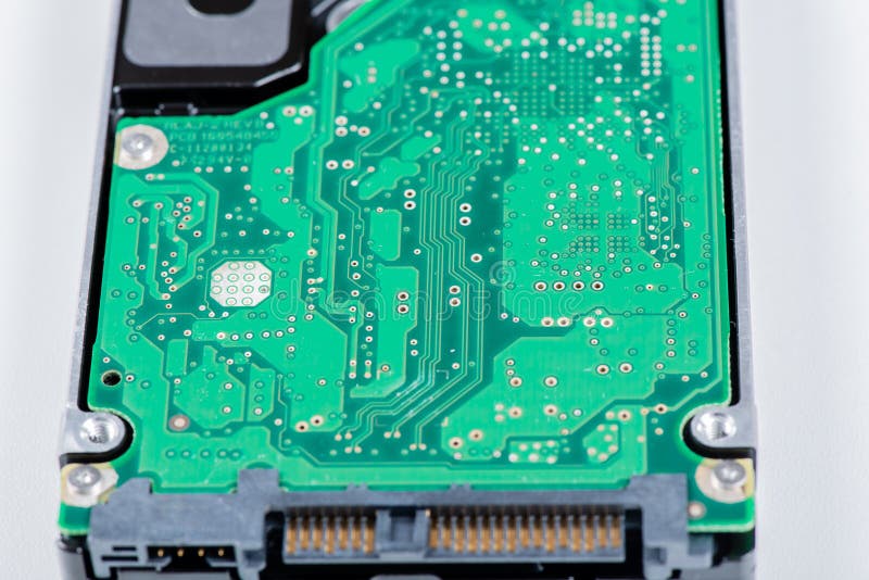 SAS Hard Disk Read and Write Head Stock Photo - Image of drive, sata ...