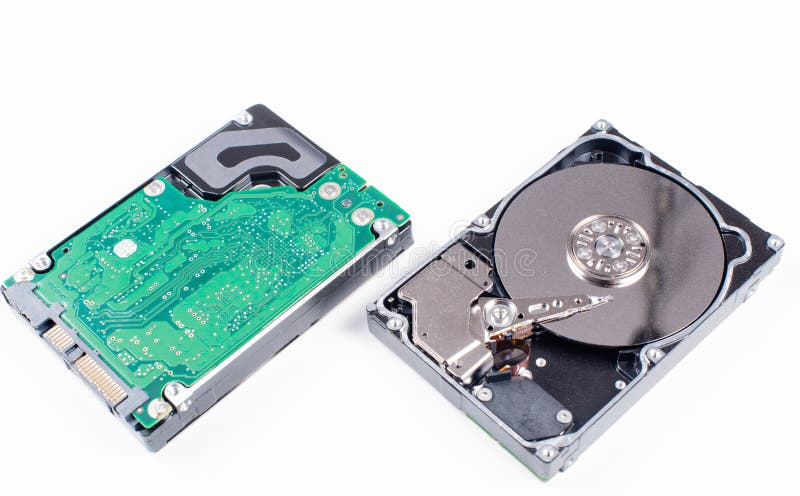 SAS Hard Disk Read and Write Head in the Macro Shot Stock Image - Image ...