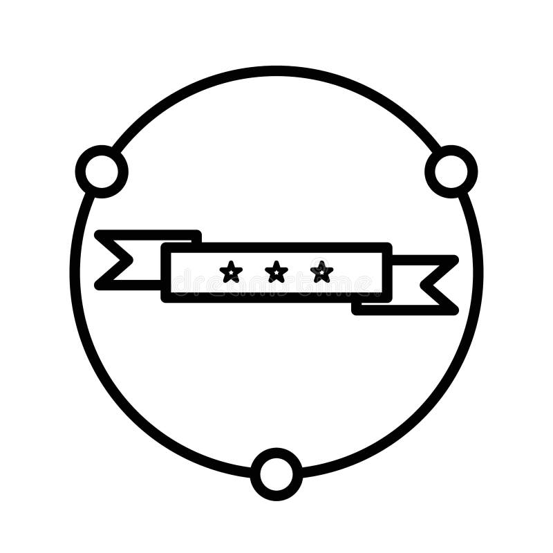 Sash Icon Linear Logo Mark in Black and White Stock Vector ... Sash Icon Linear Logo Mark in Black and White Stock Vector ...