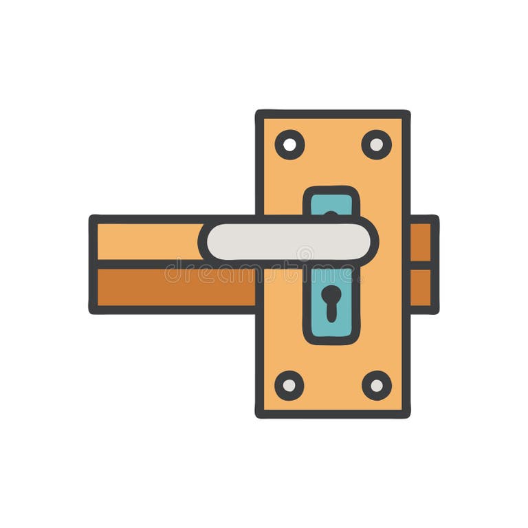 Sash Lock Icon for Window Security Stock Vector - Illustration of sash ...