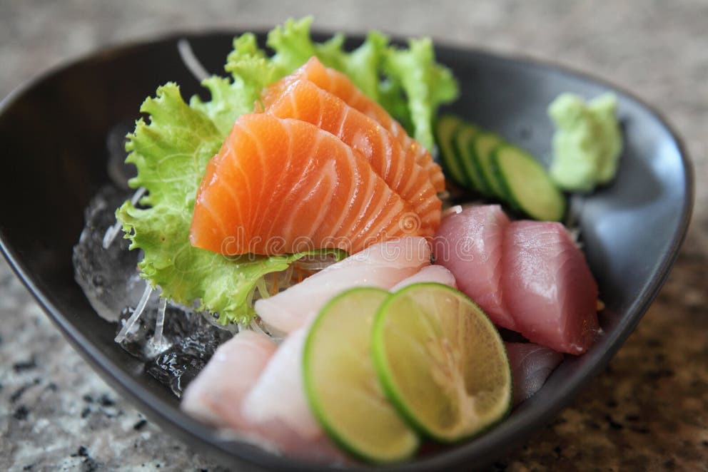 Sashimi stock photo. Image of meal, rotundity, prepared - 141559254