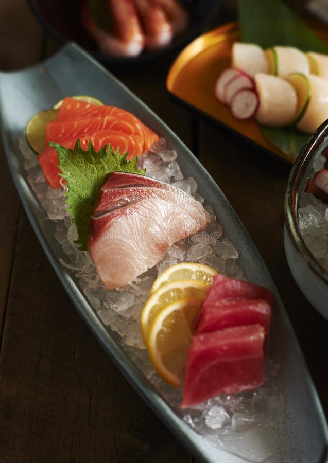 Sashimi stock image. Image of mood, fish, food, japanese - 55515673