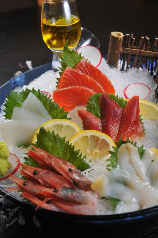 Sashimi stock image. Image of oriental, meal, cuisine - 30353169