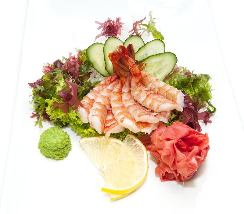 Sashimi. Lunch, eating. - Stock Image - Everypixel