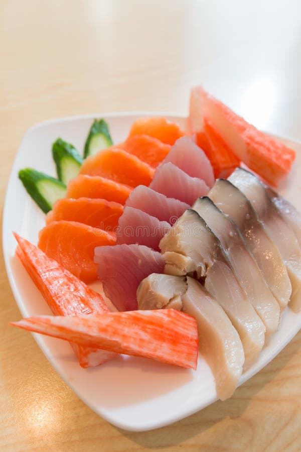 Sashimi, Japanese food stock image. Image of delicious - 67276677