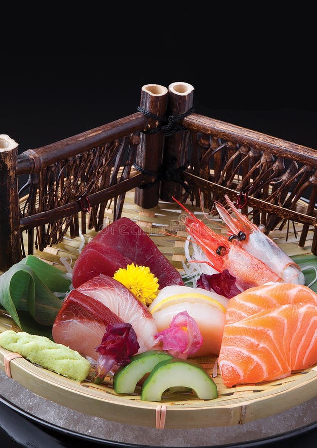 Sashimi stock photo. Image of sashimi, thailand, restaurant - 62495292