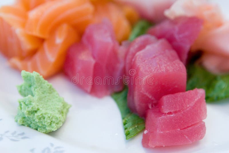 Sashimi plate stock photo. Image of dish, yellowtail, cuisine - 1118682