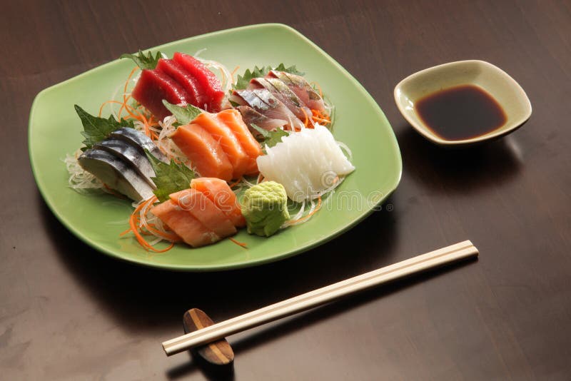 Sashimi set stock photo. Image of dinner, tuna, traditional - 88040654