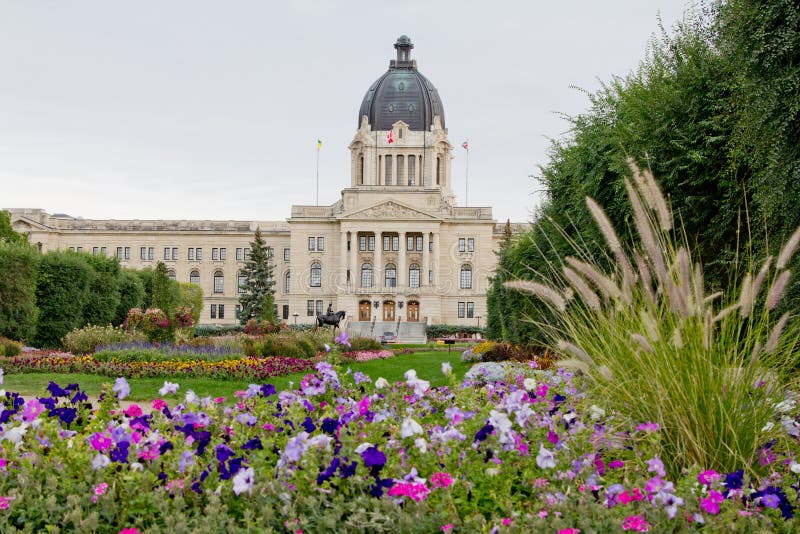 Saskatchewan Legislative Building Stock Image - Image of congress ...