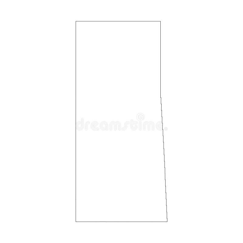 Saskatchewan outline map stock vector. Illustration of border - 379391802