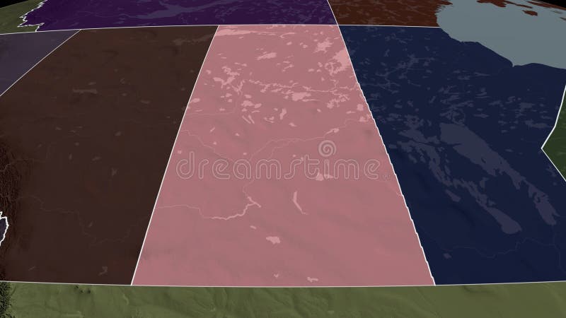 Saskatchewan Map 3d Stock Illustrations – 80 Saskatchewan Map 3d Stock ...
