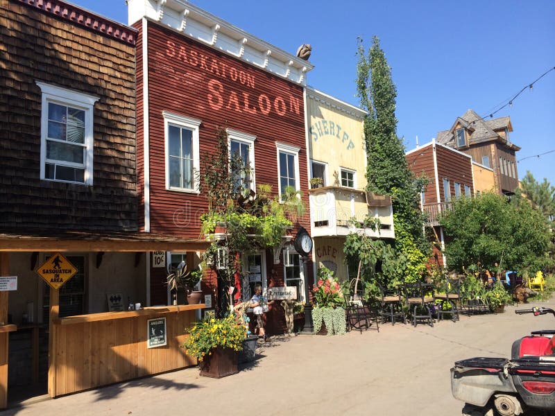 Saskatoon Farm editorial photo. Image of farm, cascade - 43497396