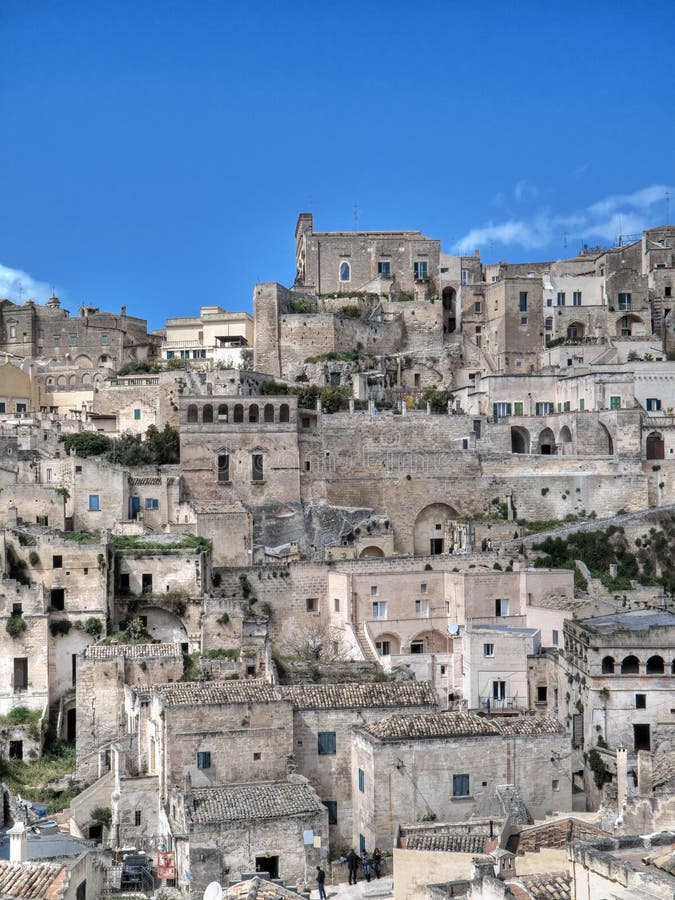 Sassi of Matera. Basilicata Stock Image - Image of barisano, history ...