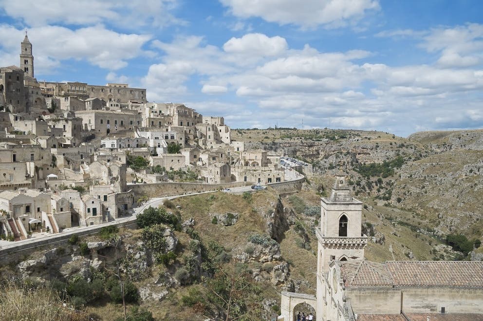 Sassi of Matera. Basilicata Stock Photo - Image of landscape, history ...