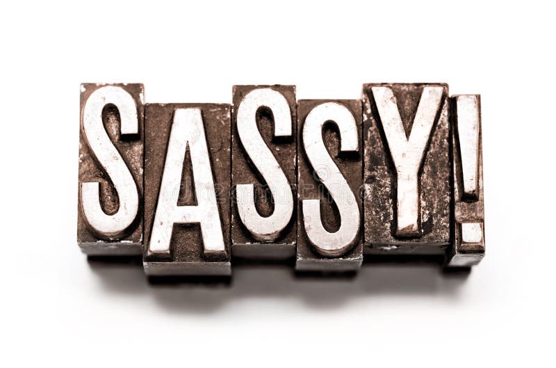 Sassy Letterpress Typography Stock Photos - Free & Royalty-Free Stock ...