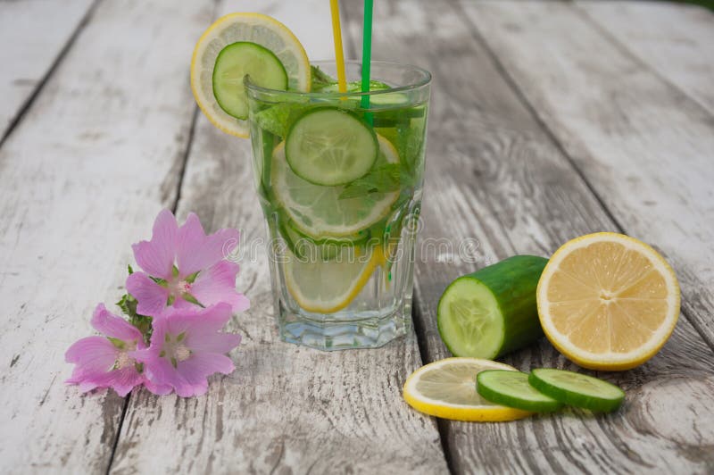 Sassy water in a glass stock image. Image of ingredient - 77901879