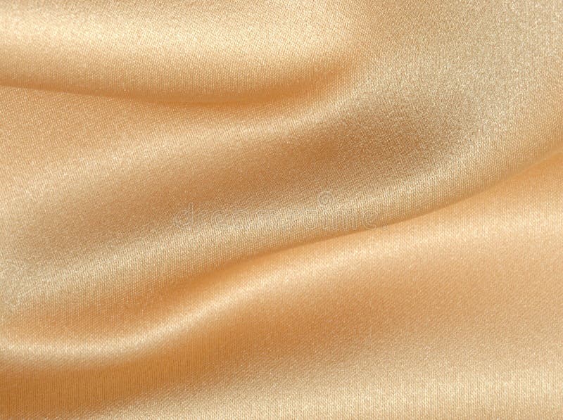 Tela De Seda Ondulada De Oro Foto de archivo - Imagen de seda, ondulada ...