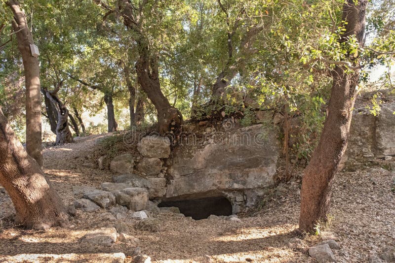 Sataf National Park in the Jerusalem Hills, Israel Stock Photo - Image ...