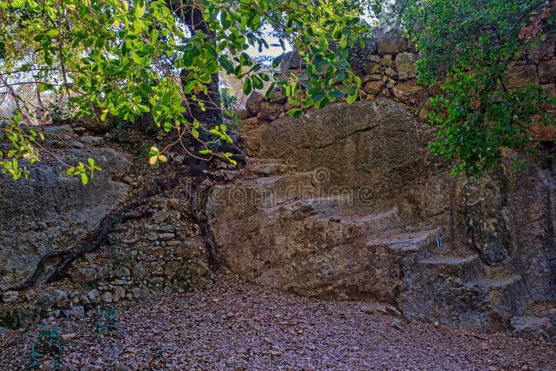 Sataf National Park in the Jerusalem Hills, Israel Stock Image - Image ...