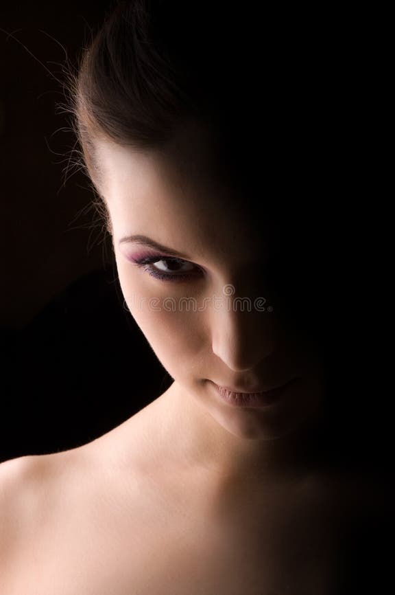 Satan girl stock image. Image of characters, gothic, makeup - 8270077