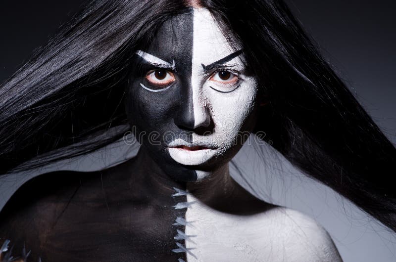 Satan halloween concept stock photo. Image of anger, dead - 46297706