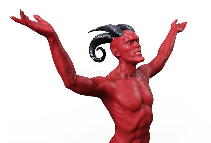 Satan is Victorious stock illustration. Illustration of hell - 230128971
