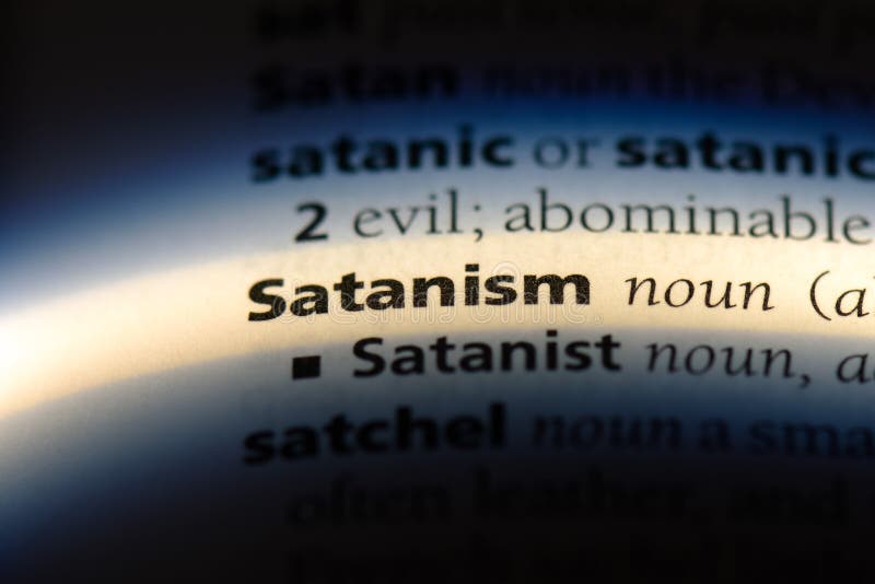 Satanism stock photo. Image of info, satanism, closeup - 126616672
