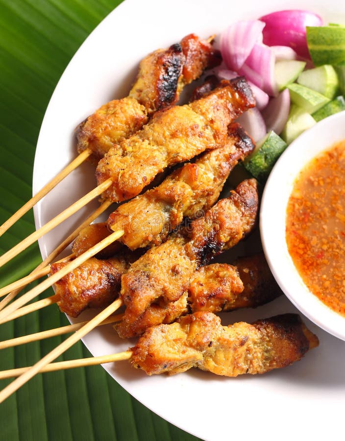 Satay stock photo. Image of onion, beef, traditional - 27179968