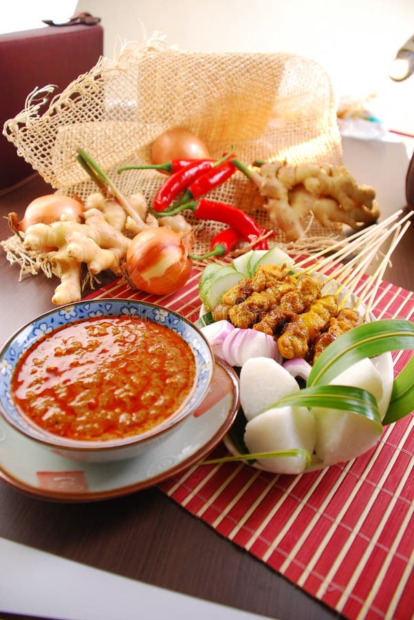 Satay stock image. Image of traditional, spicy, satay - 5341635
